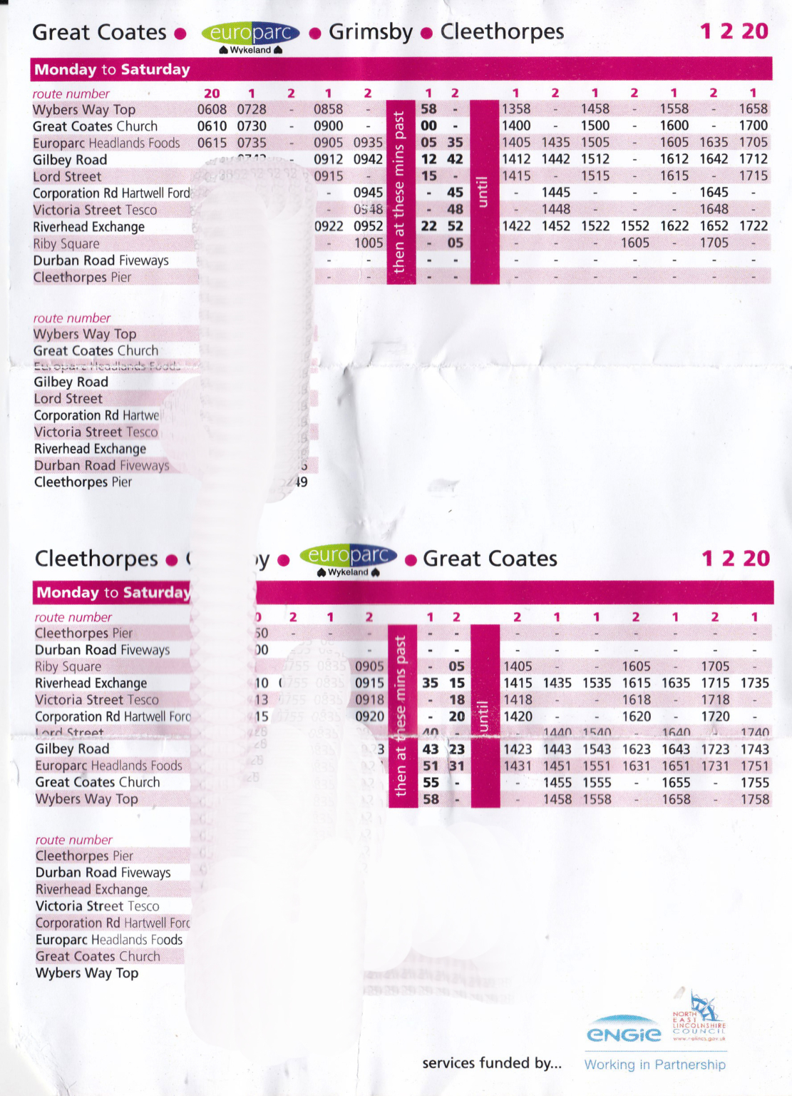 Bus Timetable B A n The Artists Information Company Bus Timetable B A n The Artists Information Company